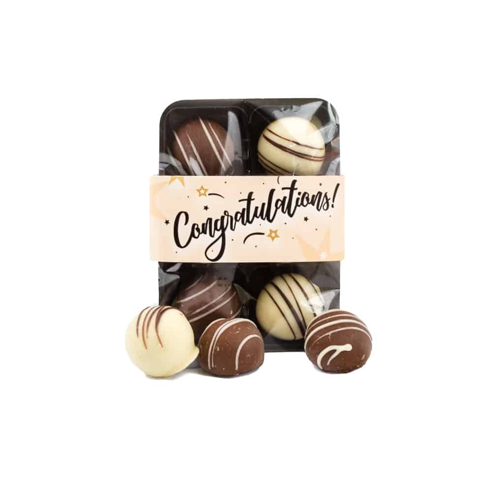 Congratulations Bubbles & Chocolate Treats | Free Delivery & Gift Card
