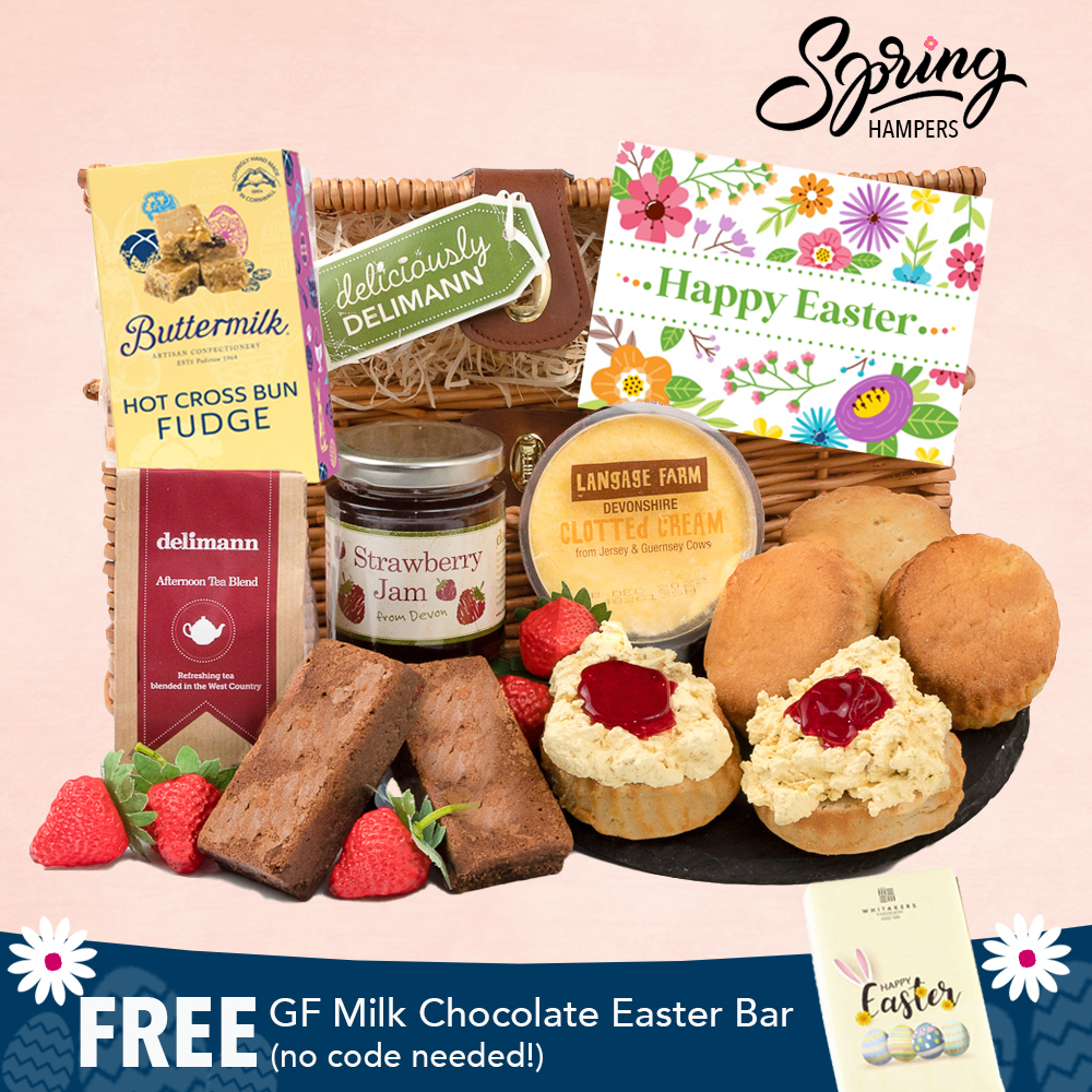 Gluten Free Easter Cream Tea | Free Delivery & Gift Message