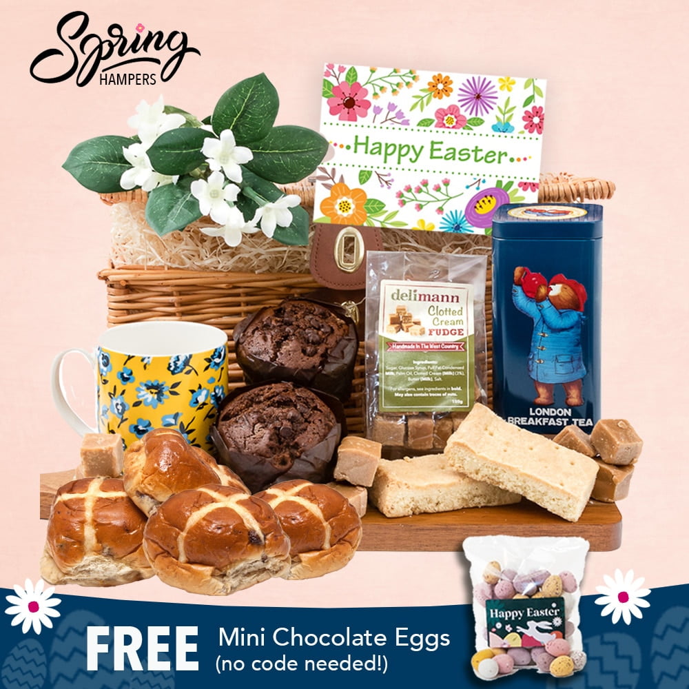 Paddington's Hot Cross Bun Easter Hamper | Free Delivery