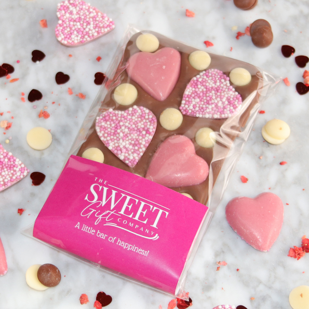 'I Love You Choco-lots' Milk Chocolate Bar | Delimann Hampers